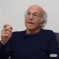 Pretty Good Larry David Gif