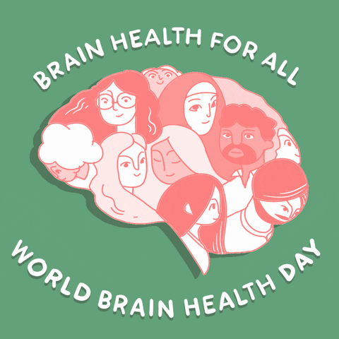 8 GIFs for World Brain Health Day by INTO ACTION | GIPHY