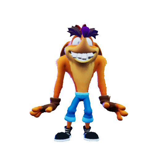 Goofy Sticker by Crash Bandicoot for iOS & Android | GIPHY