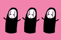 No Face Spirited Away Gif