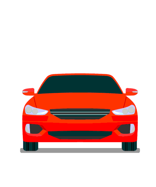 Red Car Front Png
