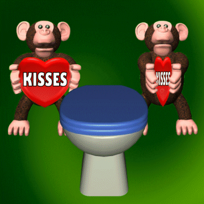 Kisses Toilet GIF - Find & Share on GIPHY