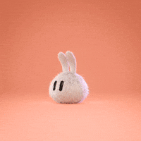 Bunny Hopping Animated Gif