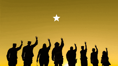 Salute to Service GIFs on GIPHY - Be Animated