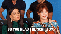 Script-reading GIFs - Get the best GIF on GIPHY