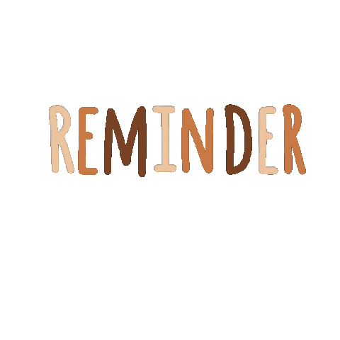 Reminder Smental Sticker for iOS & Android | GIPHY