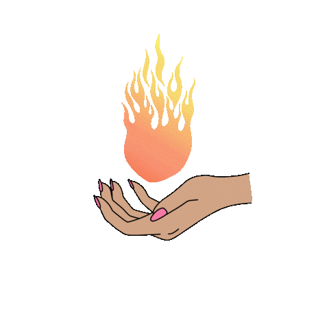 Fire In Hand Gif