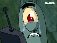 Plankton Spongebob Sad