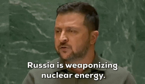 What Ukrainian Pres. Zelensky Said at the 78th UNGA, in 15 GIFs by ...