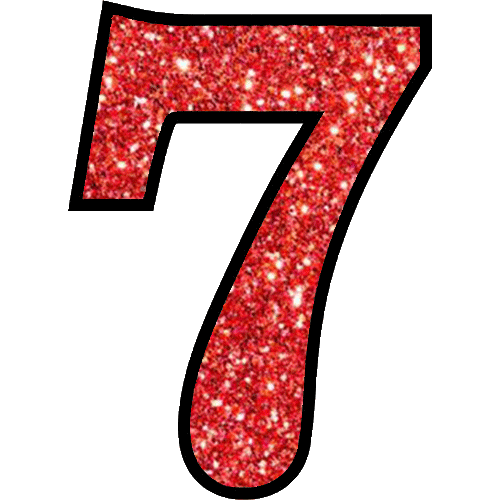 Sparkle Number Sticker by Casino de Divonne for iOS & Android | GIPHY