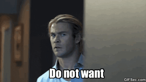 Do Not Want Gif
