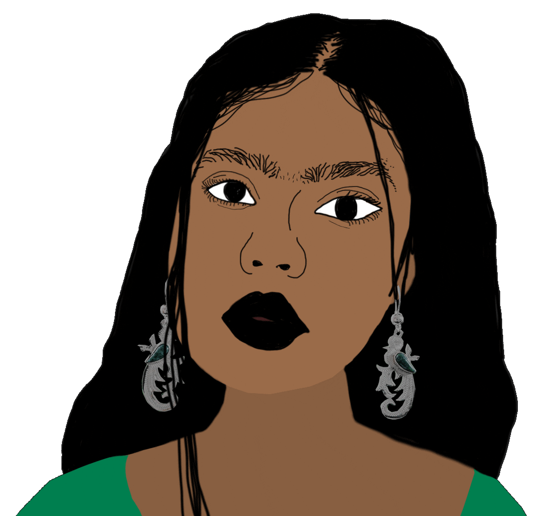 Brown Girl Whatever Sticker by Glenda Lissette for iOS & Android | GIPHY