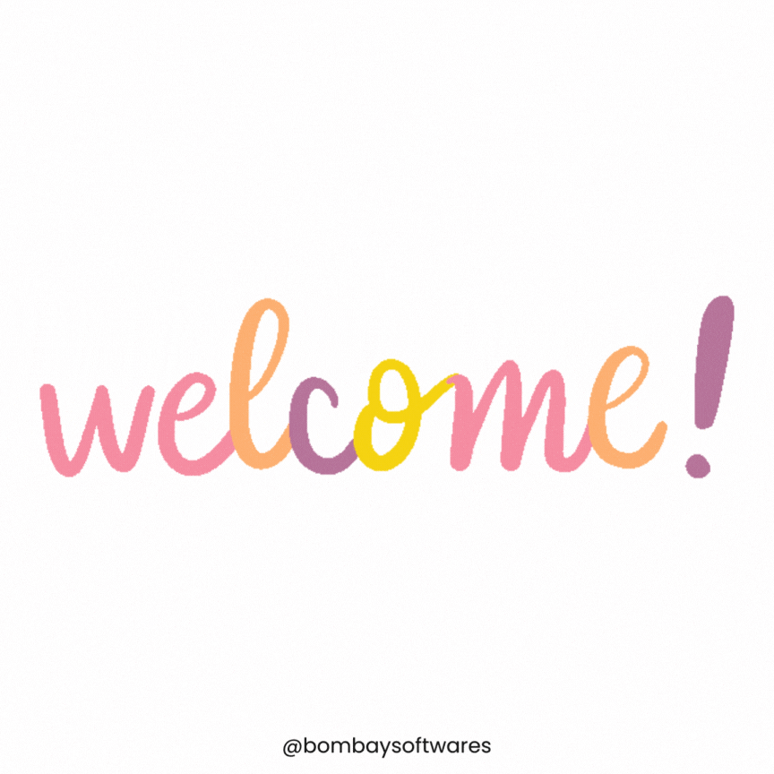 Animated Welcome Gif