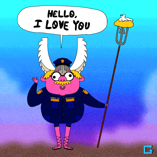 Adventure Time I Love You Gif