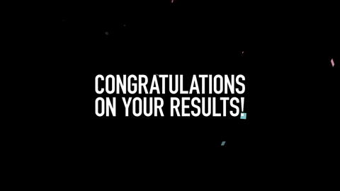 Results Day GIF by BCU - Find & Share on GIPHY