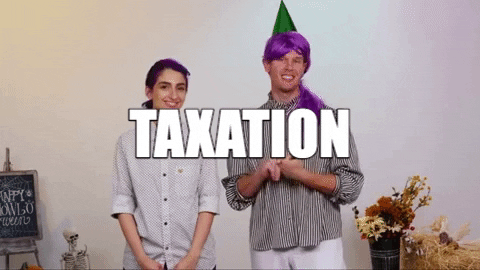 Taxes Taxation GIF by evite - Find & Share on GIPHY