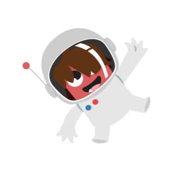 Space Astronaut Sticker by ClassDojo for iOS & Android | GIPHY