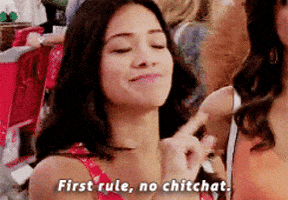 No Chit Chat GIFs - Get the best GIF on GIPHY