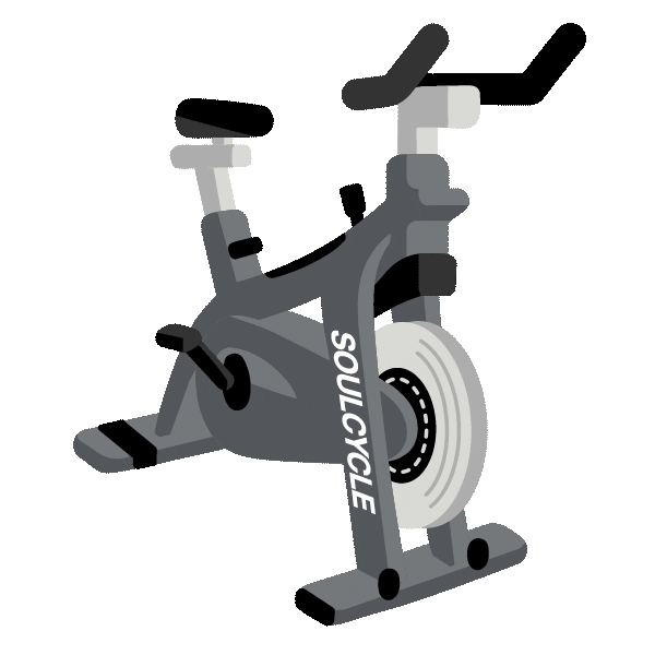 Workout Peddling Sticker by SoulCycle for iOS & Android | GIPHY