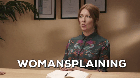 Womansplaining GIFs - Get the best GIF on GIPHY