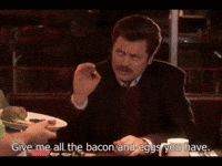 Ron Swanson Dancing Animated Gif