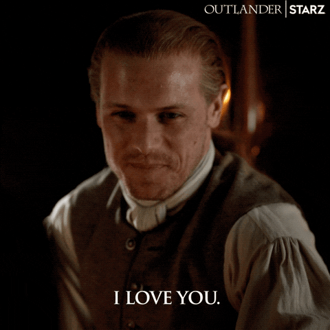 I Love You Romance GIF by Outlander - Find & Share on GIPHY