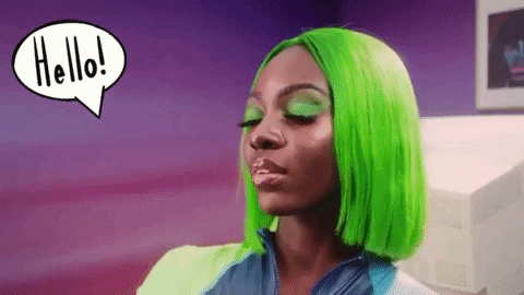 Phone Hello GIF by Amaarae - Find & Share on GIPHY