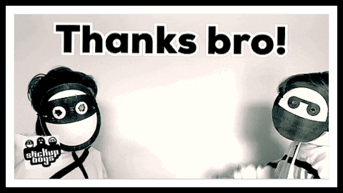 Thanks Bro GIF by Stick Up Music - Find & Share on GIPHY