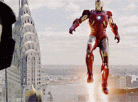 Iron Man Explosions Gif Iron Man Walking Away From Explosion