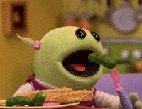 Veggie Monster Gif