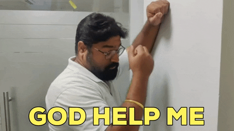 God Help Me GIF by Quixy - Find & Share on GIPHY
