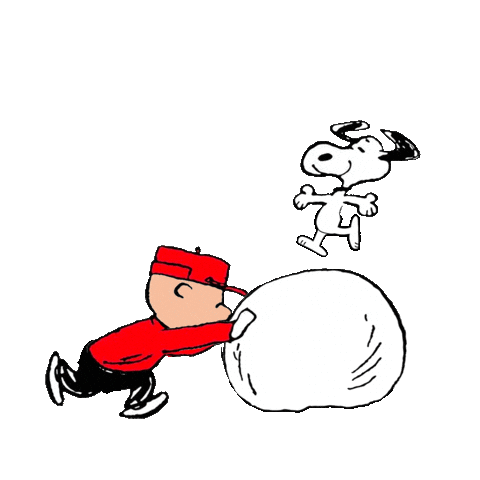Charlie Brown Sledding