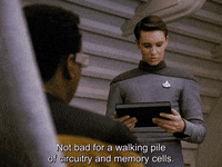 Star Trek Data Animated Gif