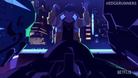 Super Speed Netflix GIF by Cyberpunk: Edgerunners - Find & Share on GIPHY