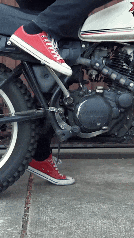 Kickstarting-a-motorcycle GIFs - Get the best GIF on GIPHY