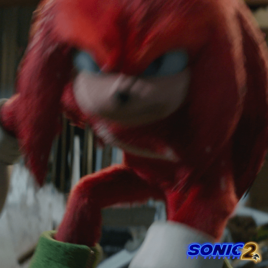 Knuckles Running Gif