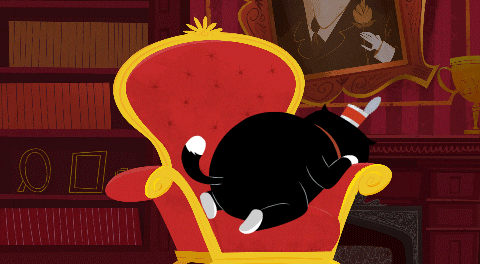 The Cat That Looked At A King GIFs - Get the best GIF on GIPHY