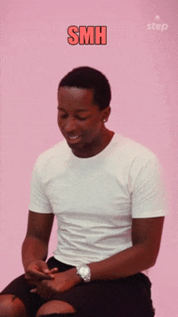 Disappointed Head Shake Gif