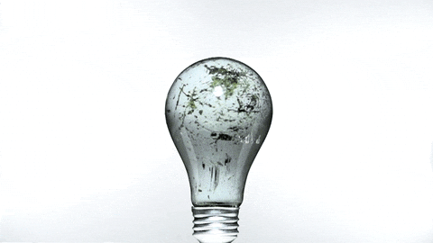 Exploding Light Bulb Gif