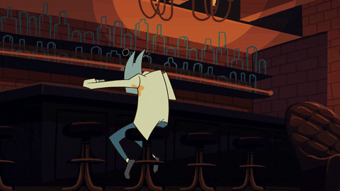 Drinking At The Bar GIFs - Get the best GIF on GIPHY