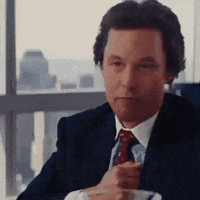 Matthew Mcconaughey Wolf Of Wall Street Gif