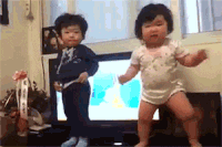 Funny Kid Dancing Gif