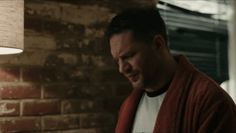 Confused Tom Hardy GIF by Venom Movie - Find & Share on GIPHY