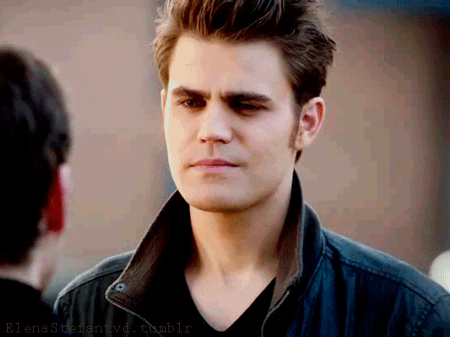 Stefan Salvatore Smiling Gif