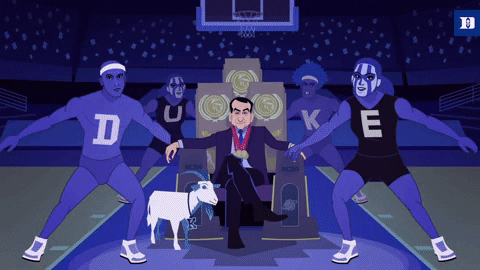 Duke Blue Devils Animation GIF by Duke Men's Basketball - Find & Share ...