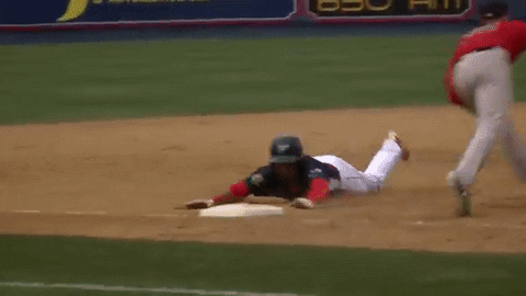 Baseball Sliding GIF by Reading Fightin Phils - Find & Share on GIPHY