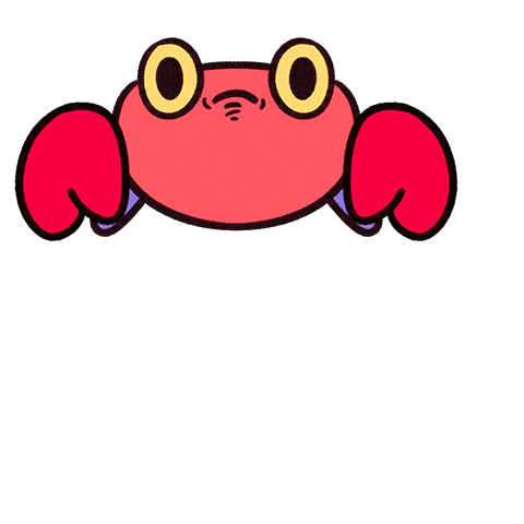 Crabby crab by pikaole | GIPHY