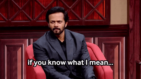 If You Know What I Mean Smile GIF by Amazon miniTV - Find & Share on GIPHY
