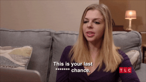 Final Chance GIFs - Get the best GIF on GIPHY