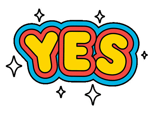 Yes Stickers - Find & Share on GIPHY